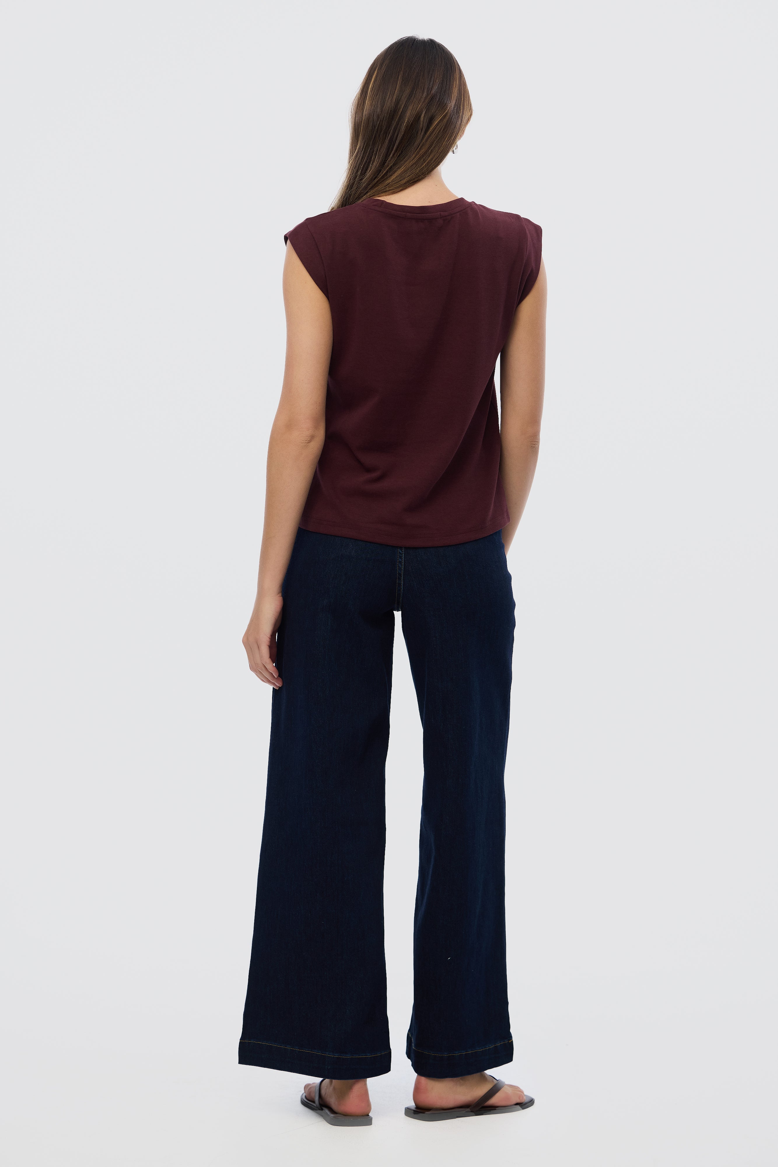 Cap Sleeve Jersey Tank - Fig – Serafina